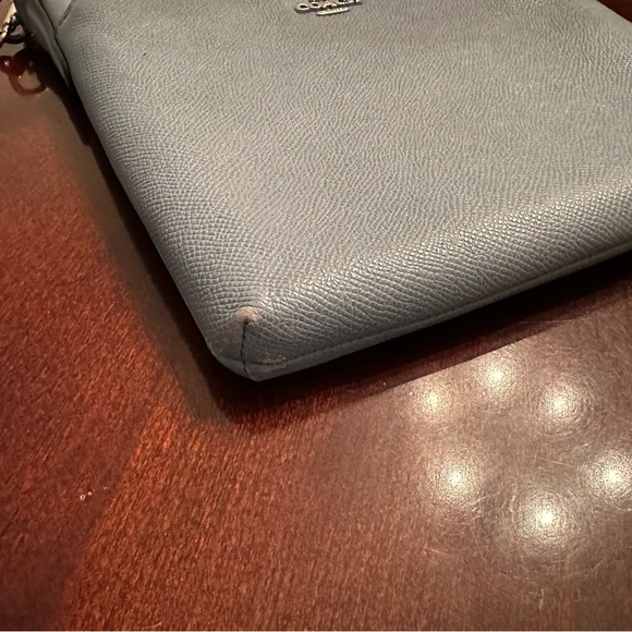 Coach | Bags | Coach Kitt Messenger Crossbody Bag In Light Blue ...